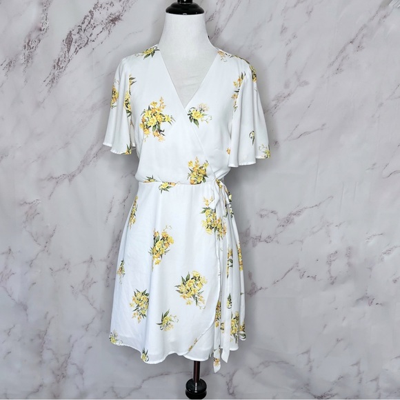 Show Me Your MuMu | Dresses | Show Me Your Mumu Andrea White And Yellow ...